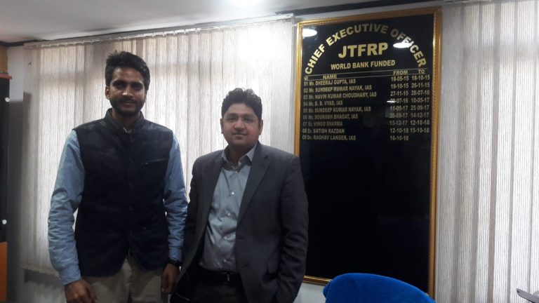 Chairman JKHDF, called on Dr. Raghav langer, (IAS) CEO, JTFRP, world ...