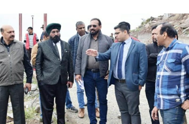 DDC Rajouri reviews construction of Segregation sheds, CSCs and Soakage ...